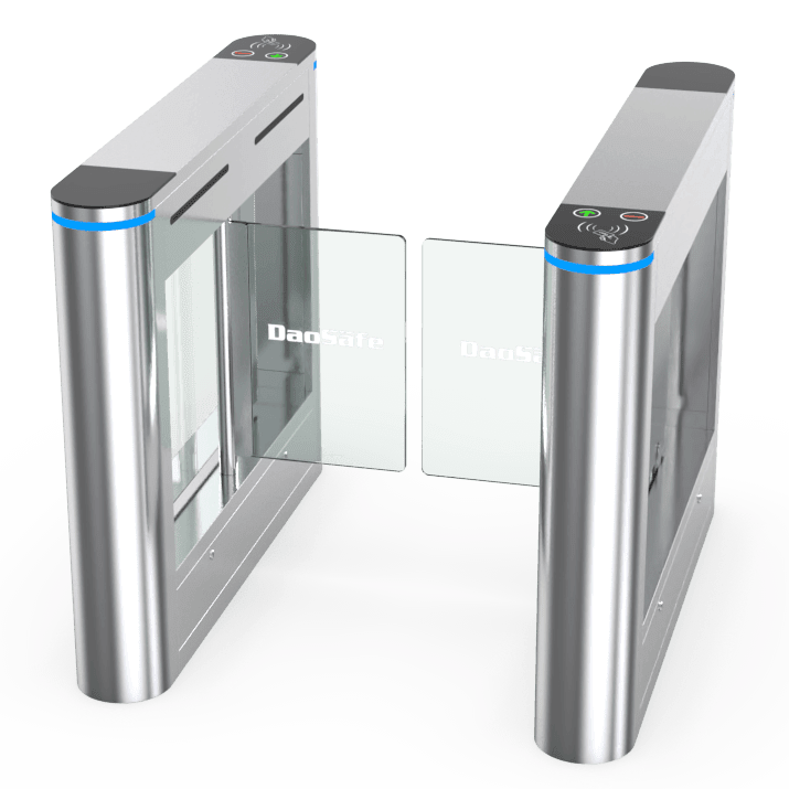 Torniquete giratorio óptico DS212 - Proveedor global de puertas de torniquete de seguridad - Daosafe
